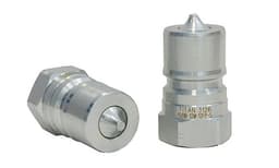 QD-ISOB-MALE-FP | 7241 ISO B Male Quick Coupler x NPT Female (Steel ...