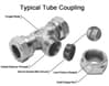 Carbon Steel Flareless Compression Tube Fittings | Hydraulics Direct